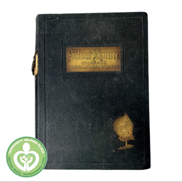 Silver Spruce | Other | Antique 925 Yearbook Silver Spruce Colorado ...